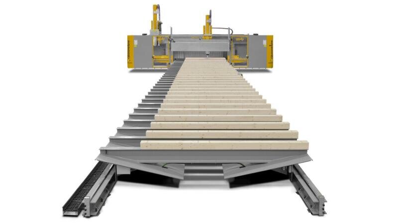 Techno Multiwall: Precision CNC center for crafting curved beams and ...