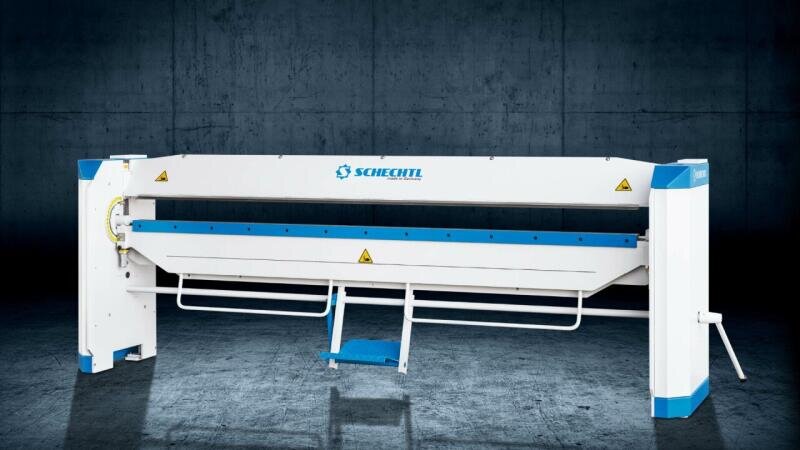 You need a manual sheet metal bender that bends 3-metre sheets?