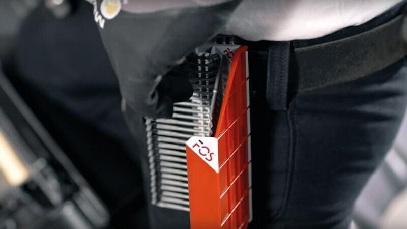 Collated storm clips - simplified handling