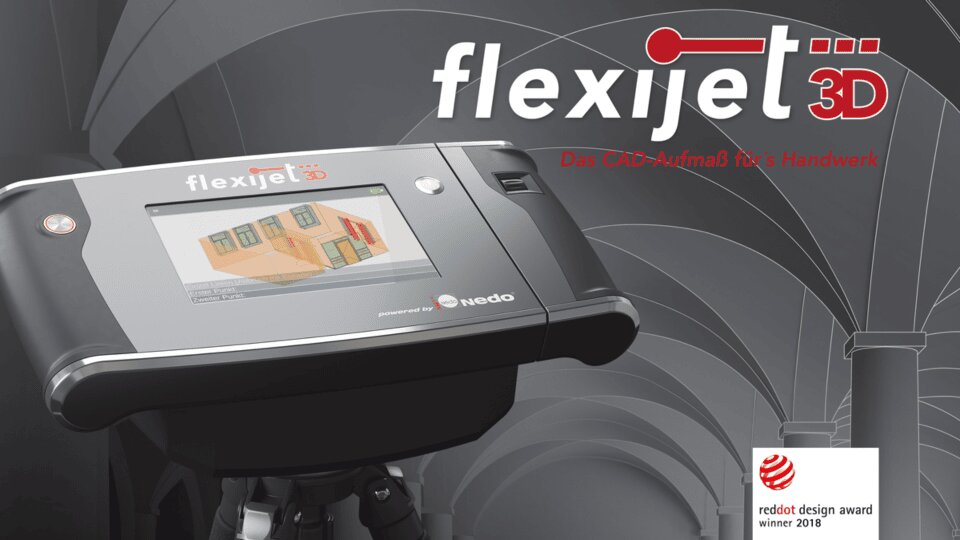 Flexijet 3D – Mobiles 3D-Laseraufmaßsystem