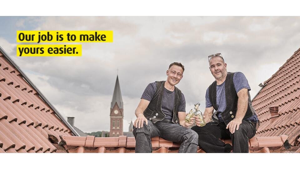 Roll-out of the new slogan at DACH+HOLZ 2026